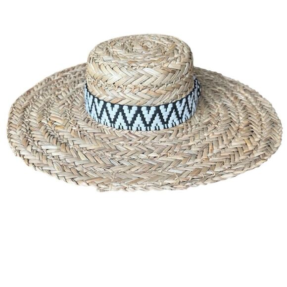 Universal Thread | Accessories | Universalthread Straw Hat Large Flat ...